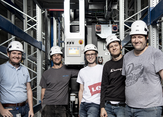 HTL-diploma thesis pallet positioning